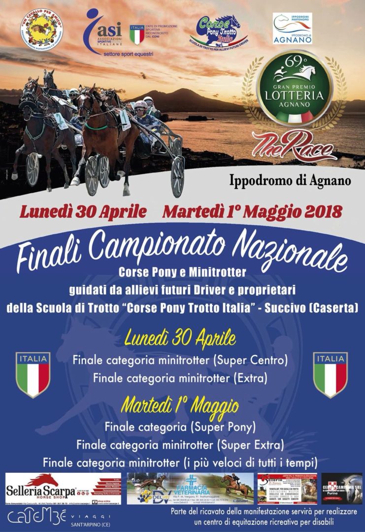 AL VIA LE FINALI DEL CAMPIONATO NAZIONALE PONY E MINI TROTTER - Asi ...